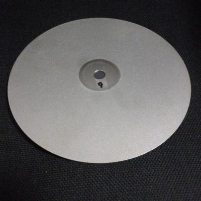 China Ultra Thin Round Flat Diamond Lap Disc 97% Electroplated Precision Grinding Tool for sale