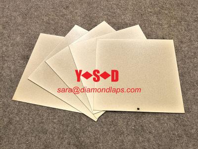 China 4-20 Diameter Thin Diamond Flat Lap Discs Steel Magnetic Backing Single Side Electroplated for sale