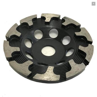China T Type Segment Diamond Cup Wheel for Concrete Grinding , hard granite and engineered stones for sale