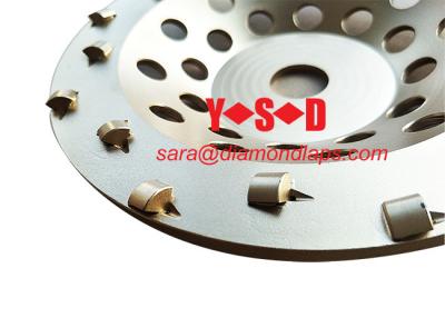 China PCD Grinding Cup Wheel for Concrete Floor Coating Removal 7