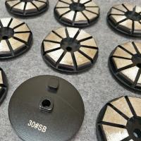 China 3 Inch 10 Segments Concrete Diamond Grinding Pads for STI Diamond Tools for sale