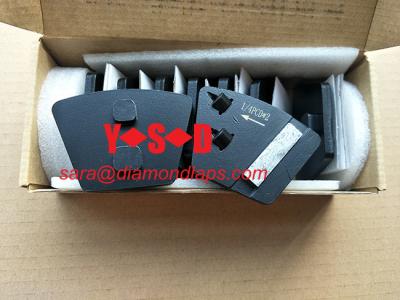 China YSD 2 PCD Chips with 1 Diamond Segment Trapezoid PCD Scraper Plate for surface preparation for sale