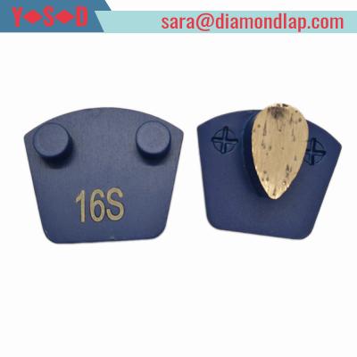 China Metal bond diamond grinding shoes for sale