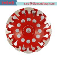 China T Shape Segment Diamond Cup Grinding Wheels for Concrete floor grinding for sale
