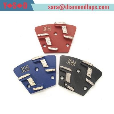 China Metal bond PCD Grinding Shoes for concrete for sale