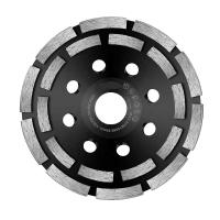 China Diamond Double-Row Grinding Wheels Are Used For Medium-Hard Granite, Brick, Block, Stone Concrete for sale