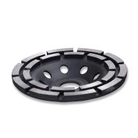 China 7inch 180mm Diamond Double-Row Grinding Wheel Is Used To Quickly Grind And Polish Concrete, Granite for sale