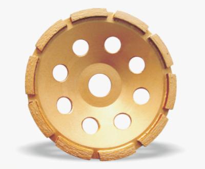 China 4 Inch 105mm Single Row Cup Grinding Wheel For Various Concrete And Medium-Hard Granite for sale