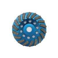 China 7 Inch 180 Mm Segmented Turbo Grinding Cup Wheel For All Concrete, Brick, Stone And All Types Of Masonry Materials for sale