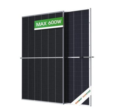 China 620W Half-Cell PERC Solar Panel 210mm with Inmetro Certification for Residential Use for sale