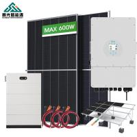 China 10kW 12kW Solar Hybrid Generator Off-Grid System with 51.2V 200AH Battery and 99% Efficiency Inverter for sale