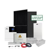 China 5.5KW Complete House Solar Power System with MPPT Controller and 5-20KWH LiFePO4 Battery Storage for sale