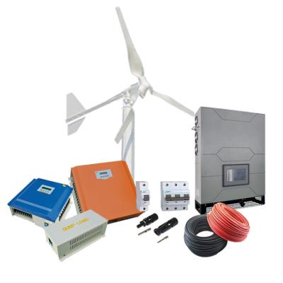 China SUNEVER 3KW-20KW Wind Power Generation System with Solar Hybrid Option for Residential Grid Connection for sale