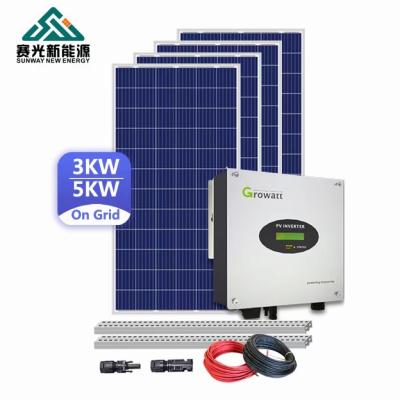 China Commercial Solar Energy System 5KW 10KW 15KW 20KW Complete Kit with 420W-700W Mono PERC Panels for sale