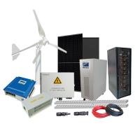 China 3KW Wind Solar Hybrid Power System with 24-384VDC Battery Controller for Home Off-Grid Applications for sale