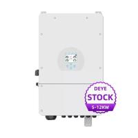 China DEYE 8-12kW Three Phase Hybrid Solar Inverter with MPPT 350-650V Range and 240A Charging for Off-Grid Systems for sale