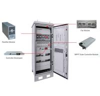 China 220VAC 6-8kW Solar Panel Battery System with 50A MPPT Charge Controller and IP55 Outdoor Cabinet for sale