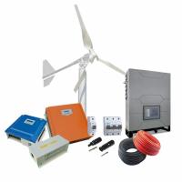 China SUNEVER 5KW 10KW Residential 3 Phase 380VAC Wind Turbine On Grid Hybrid Power System for sale