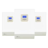 China SUNEVER SWI-US 12kW 60Hz Hybrid Off Grid Solar Inverter Pure Sine Wave 48VDC for sale