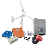 China 10kW Off Grid Wind Solar Hybrid Power System 3kW to 20kW Wind Turbine with Solar Panel for sale