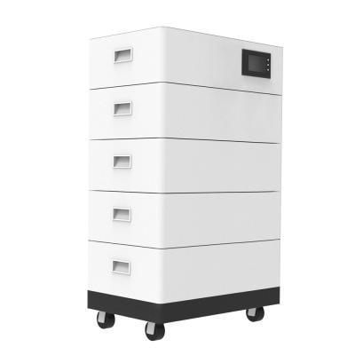 China 48V 100Ah 200Ah Stackable LiFePO4 Battery Module for Home Energy Storage Inverter for sale