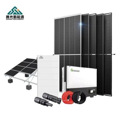 China Deye Growatt Afore 5kW 10kW Solar Inverter Storage System Kit for Home for sale