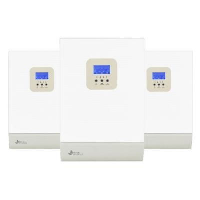 China 5KW 8KW 10KW Hybrid Solar Inverter 48V Pure Sine Wave Off Grid Energy System for sale