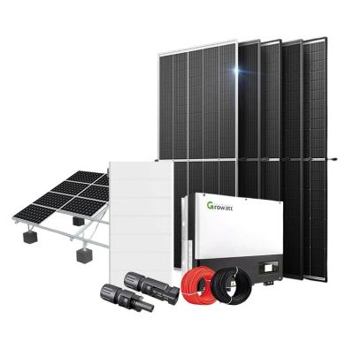 China 5kW Hybrid Solar Power System with 51.2V 200AH Battery and 450W Solar Panels for Home Energy Storage for sale