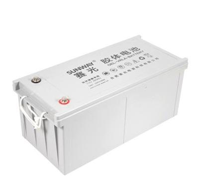 China 12V 200Ah Sealed Gel Battery for Solar Energy System Deep Cycle AGM Technology for sale