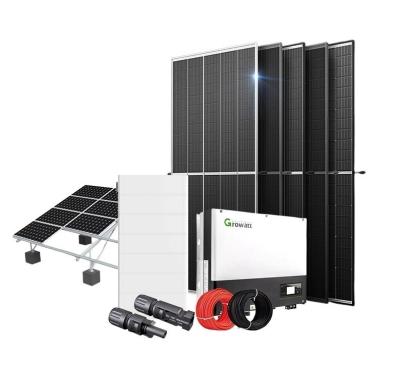 China Residential Hybrid Solar Energy System 5KW-10KW with 48V/51.2V Battery and 99% Efficiency Inverter for sale