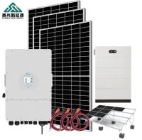 China 5kW Home Solar Energy Storage System 5000W Monocrystalline Panels Hybrid Inverter for sale