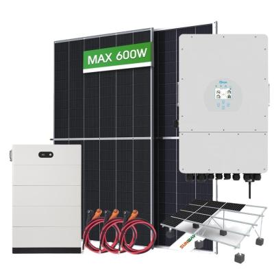 China 10kW 3-Phase Hybrid Solar System with 220V/380V Output and 20kW Capacity for Commercial Energy Solutions for sale