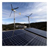 China Custom 3kW 5kW 10kW Wind Solar Off Grid Hybrid Power System with LiFePO4 Battery for sale