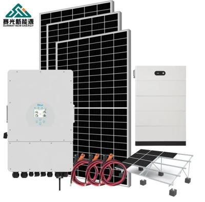 China 48Vdc 51.2Vdc 100kW Solar Energy System for Residential Installation with Lithium Battery for sale