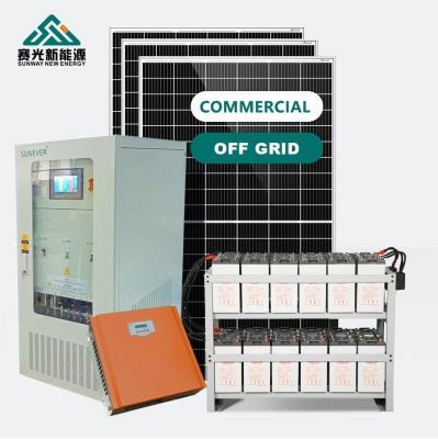 China Commercial 5KW-30KW Off-Grid Solar Power System with 240V Battery Bank and 20KW Inverter for sale
