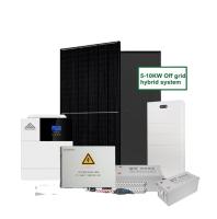 China 8kW Wall Mounted Off-Grid Solar System with 420W Panels and 5-20kWh LiFePO4 Battery for sale