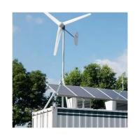 China 10kW Wind Solar Hybrid Power System Off Grid Generator 48V Battery Bank Flange Pole for sale