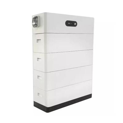 China Stackable LiFePO4 Solar Lithium Battery 51.2V 100Ah 5kWh with CAN Communication for sale