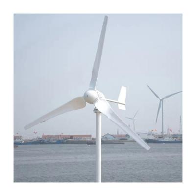 China 5KW Wind Solar Hybrid Power System with Pure Sine Wave Inverter 48VDC for sale