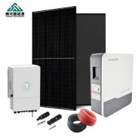 China 5KW Hybrid Solar Power System with 450W Panels and 51.2V 200AH Battery for Home Energy Storage for sale