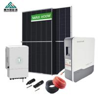 China 10kW 12kW Hybrid Solar Power System with 450W Panels and Lithium Battery for Home Energy for sale