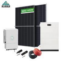China 5kW Solar Home Power System All-in-One Hybrid Inverter MPPT 450W Panels Lithium Battery for sale