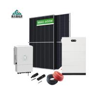 China 5kW-12kW Solar Hybrid Power System Complete Set for Home with 450W Panels and 51.2V Lithium Battery for sale