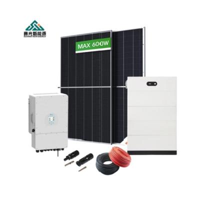 China 5kW to 20kW Solar Hybrid Energy System 48Vdc 51.2Vdc for Home Use for sale