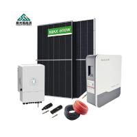 China 5kw 10kw 15kw 20kw Home Hybrid Solar System 48Vdc 51.2Vdc 410-700W Solar Panels for sale