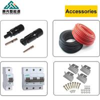 China 5kW 8kW 10kW Hybrid Solar Power System for Home Complete Set with 450W Panels for sale