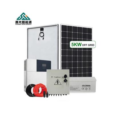 China 10kw 20kw 30kw Grid Tied Solar Panel System 110V 220V 380V 480V AC Output for sale