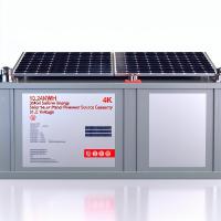 China SUNEVER 10.24kWh-30kWh Solar Storage Battery 51.2V Lithium Ion for Off Grid Hybrid System for sale