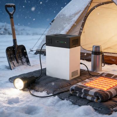 China High-Temp Resistant Solar Energy System 500W 1004.8Wh Portable ESS with Non-Flammable Battery for sale