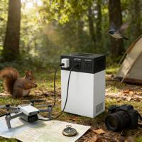 China Off Grid Solar Energy System 500W 1004.8Wh LiFePO4 Battery MPPT Pure Sine Wave Portable Power Station for sale